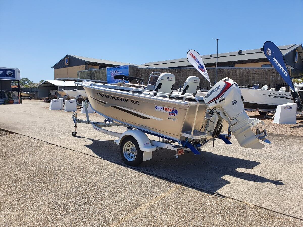 New Quintrex 420 Renegade TS - Caloundra Marine Boats & Services