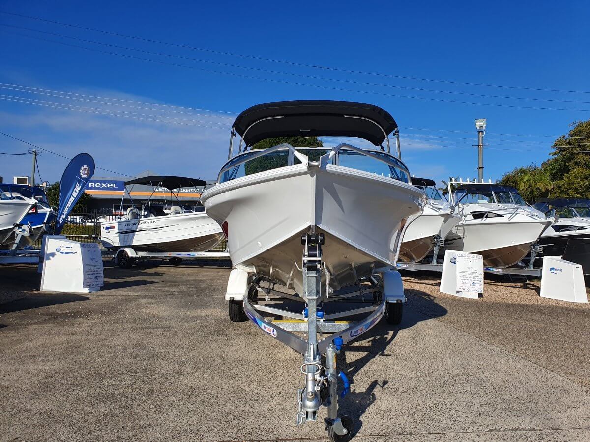 New Quintrex 430 Fishabout Pro - Caloundra Marine Boats & Services