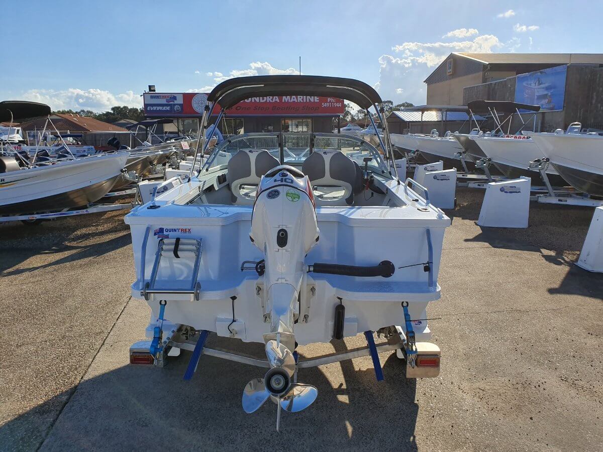 New Quintrex 430 Fishabout Pro - Caloundra Marine Boats & Services