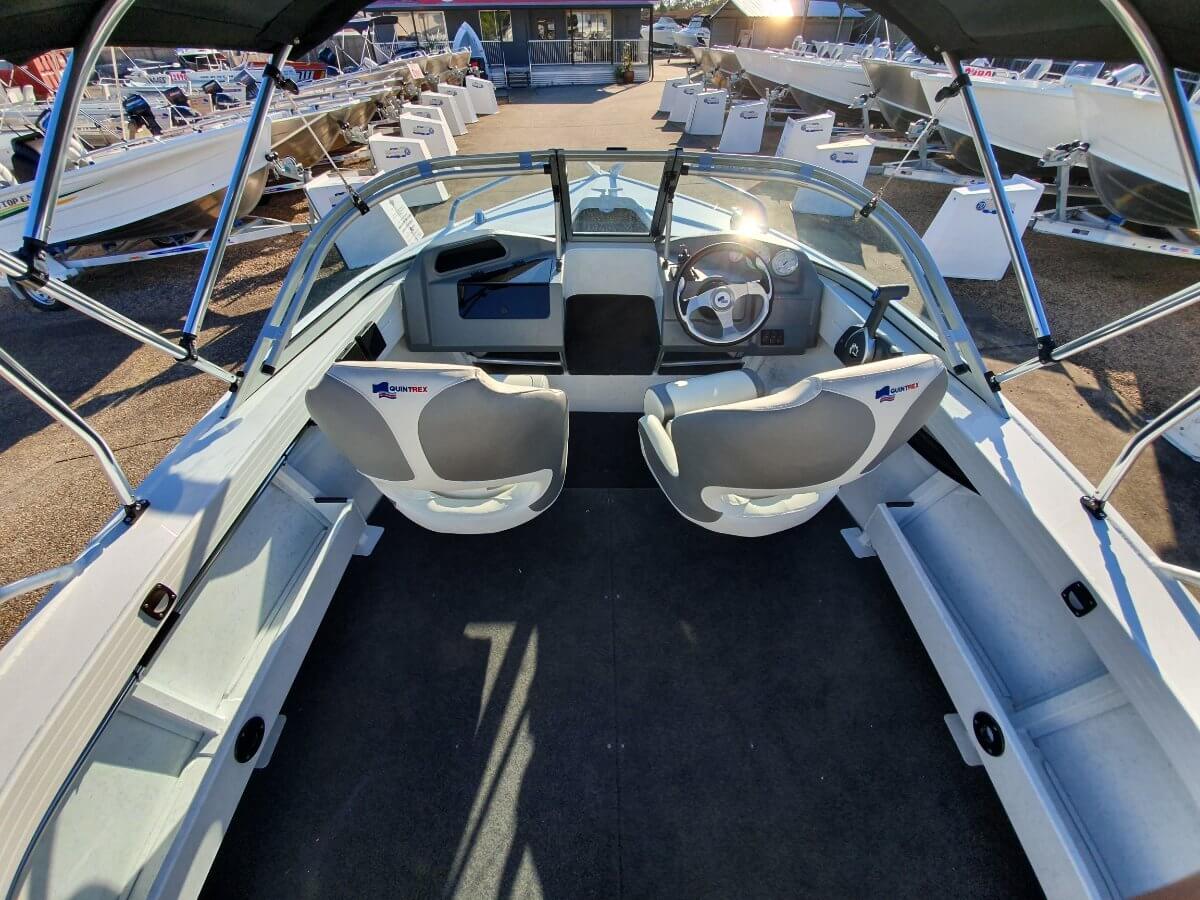 New Quintrex 430 Fishabout Pro - Caloundra Marine Boats & Services