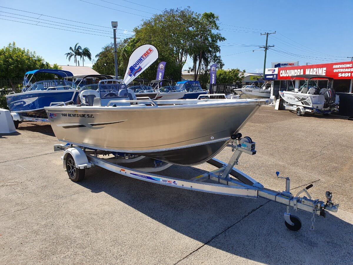 New Quintrex 460 Renegade Side Console - Caloundra Marine Boats & Services