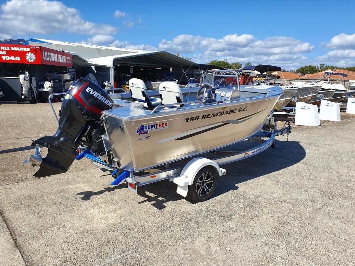 New Quintrex 460 Renegade Side Console - Caloundra Marine Boats & Services