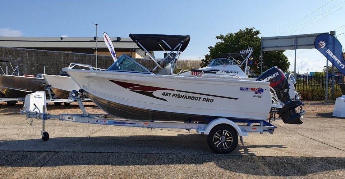 New Quintrex 481 Fishabout - Caloundra Marine Boats & Services
