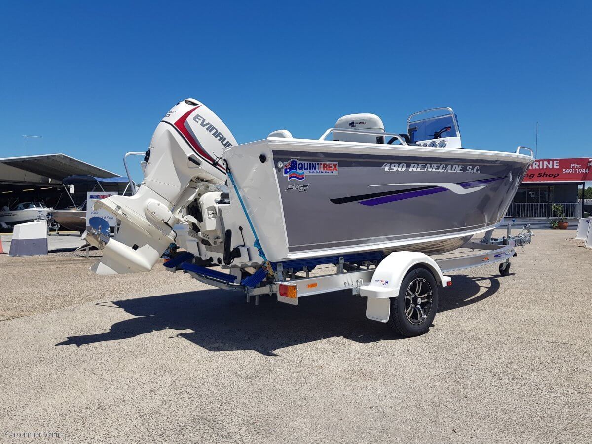 New Quintrex 490 Renegade Side Console - Caloundra Marine Boats & Services