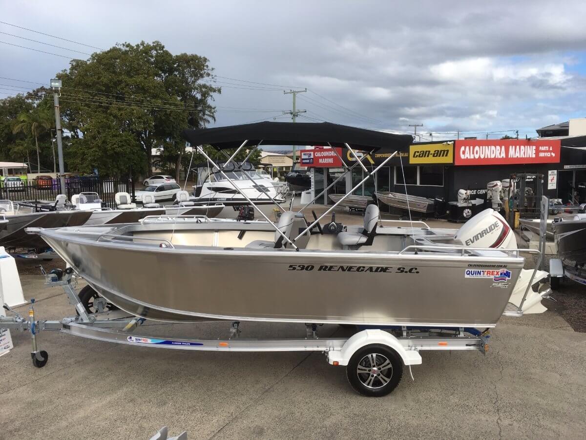 New Quintrex 530 Renegade Sc - Caloundra Marine Boats & Services
