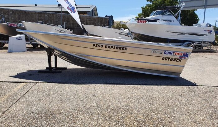 Quintrex Boat Packages 350 Outback Explorer - Caloundra Marine Boats ...