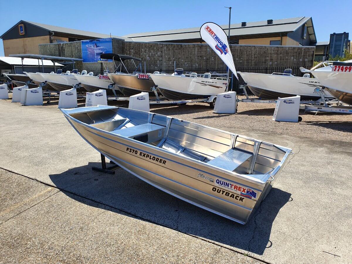 Quintrex Boat Packages 370 Outback Explorer - Caloundra Marine Boats ...