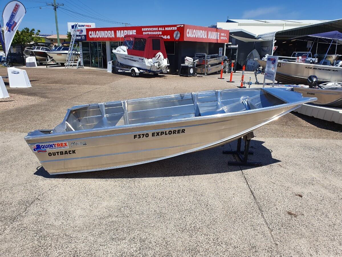 Quintrex Boat Packages 370 Outback Explorer - Caloundra Marine Boats ...