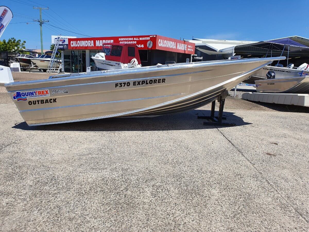 Quintrex Boat Packages 370 Outback Explorer - Caloundra Marine Boats ...