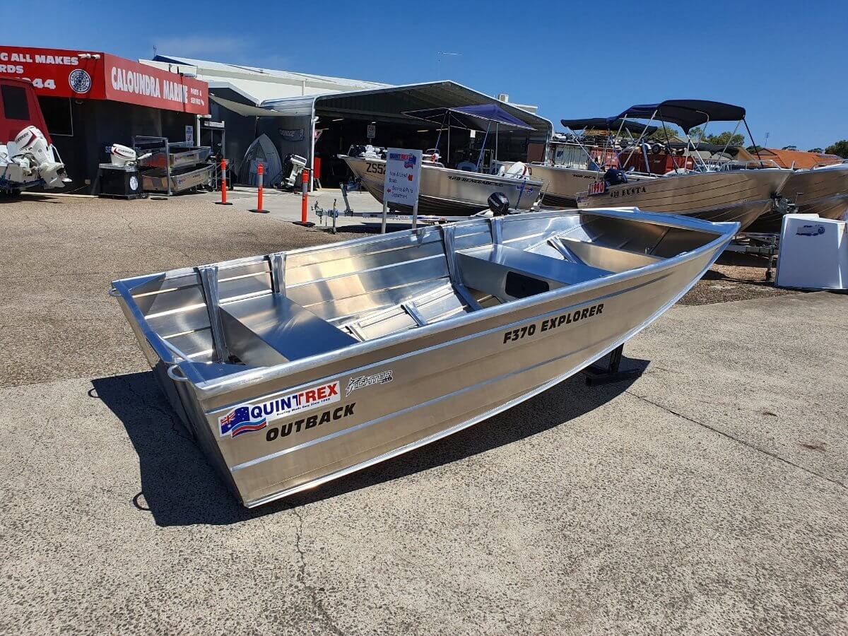 Quintrex Boat Packages 370 Outback Explorer - Caloundra Marine Boats ...