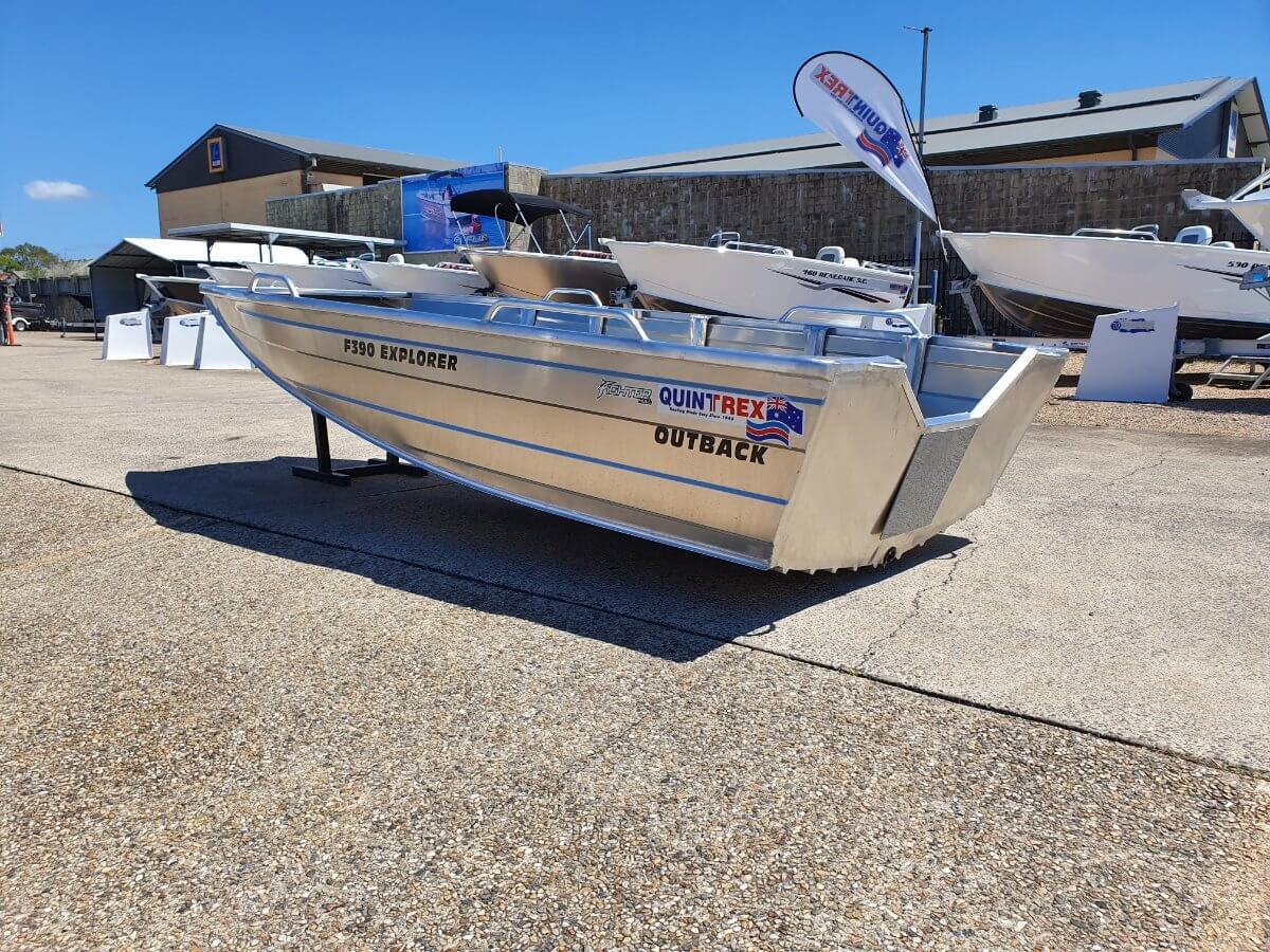 Quintrex Boat Packages 390 Outback Explorer - Caloundra Marine Boats ...