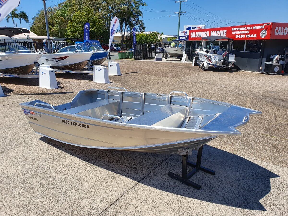 Quintrex Boat Packages 390 Outback Explorer - Caloundra Marine Boats ...