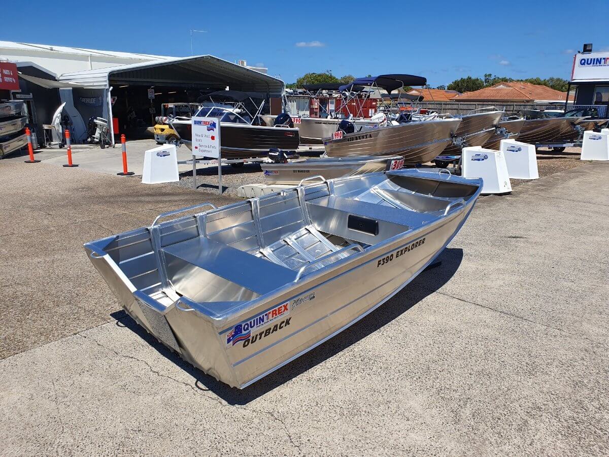 Quintrex Boat Packages 390 Outback Explorer - Caloundra Marine Boats ...